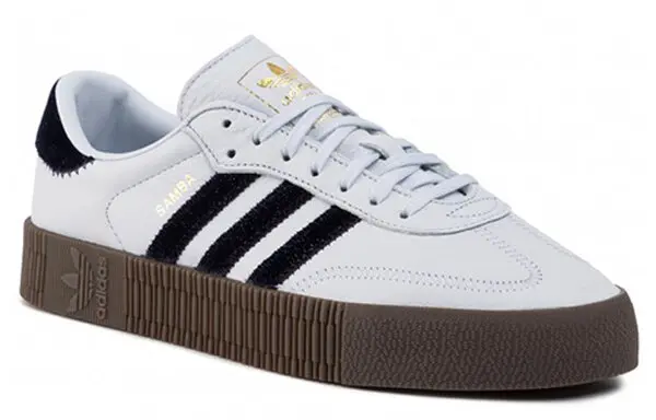 Adidas Sambarose Sneakers - White/black/brown