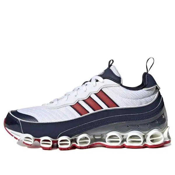 Adidas Microbounce T1 Sneakers - White/blue/red