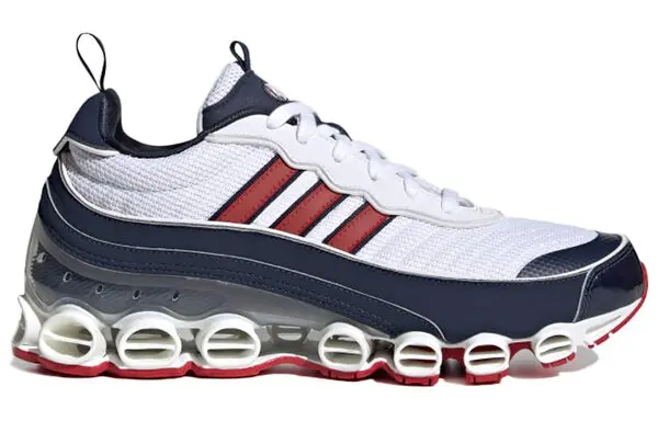 Adidas Microbounce T1 Sneakers - White/blue/red