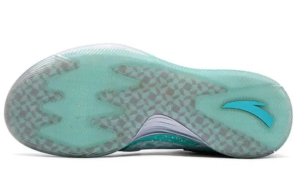ANTA Klay Thompson 2 High-top Athletic Sneakers - Teal/white