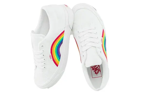 VANS Lampin 86 Dx Anaheim Factory Rainbow Sneakers - White