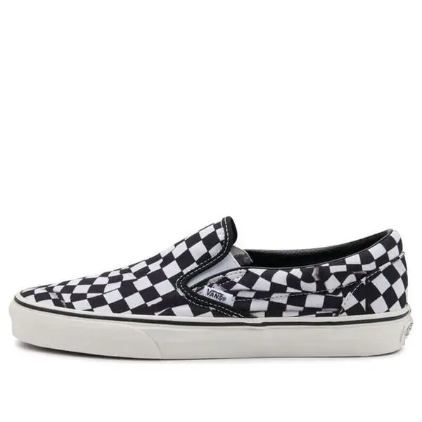VANS Classic Slip-on "otw Dahahm Checkerboard" Sneakers - Black/white