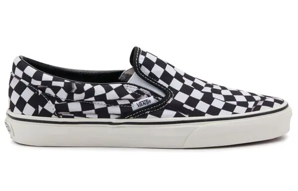 VANS Classic Slip-on "otw Dahahm Checkerboard" Sneakers - Black/white