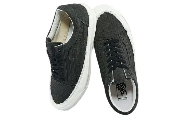 VANS Og Old Skool Lx 'raw Edge' Sneakers - Black