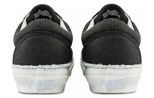 VANS Og Old Skool Lx 'raw Edge' Sneakers - Black