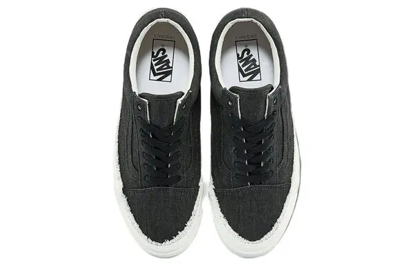 VANS Og Old Skool Lx 'raw Edge' Sneakers - Black