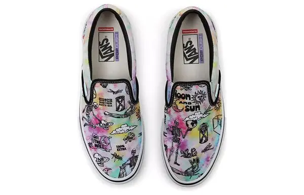 VANS Skate Slip-on "shroom Doom" Low Top Sneakers