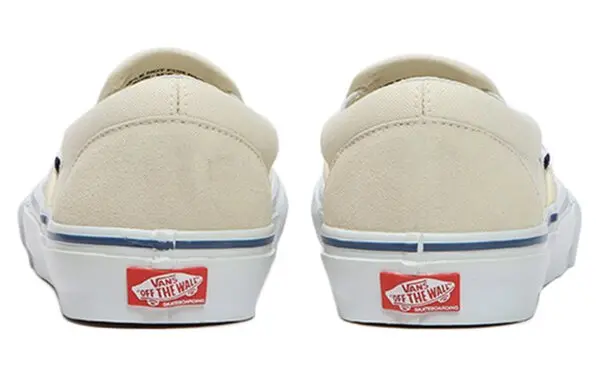 VANS Skate Slip-on Checkerboard Sneakers - Khaki