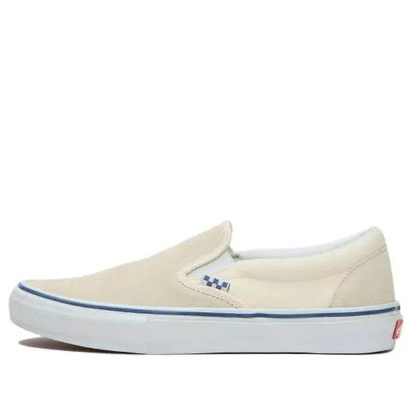 VANS Skate Slip-on Checkerboard Sneakers - Khaki