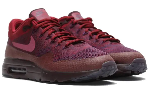 Nike Max 1 Ultra Flyknit Sneakers - Dark Red