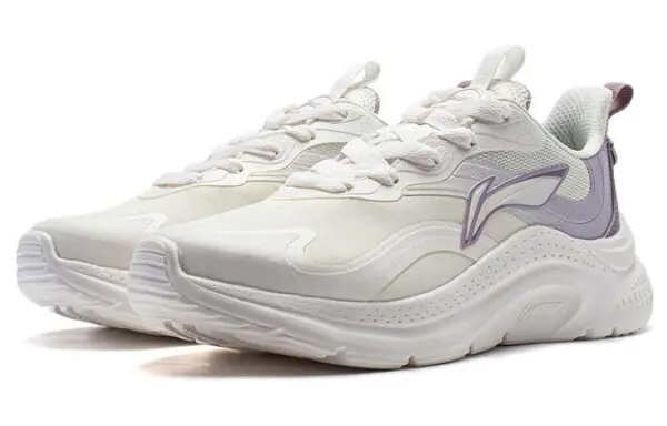 LI-NING You Yi Low Top Sneakers - White/purple