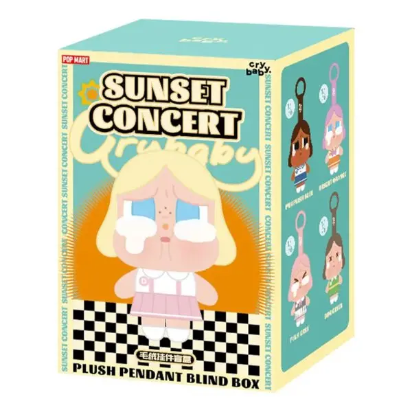 POP MART Crybaby Sunset Concert Series Sealed Case