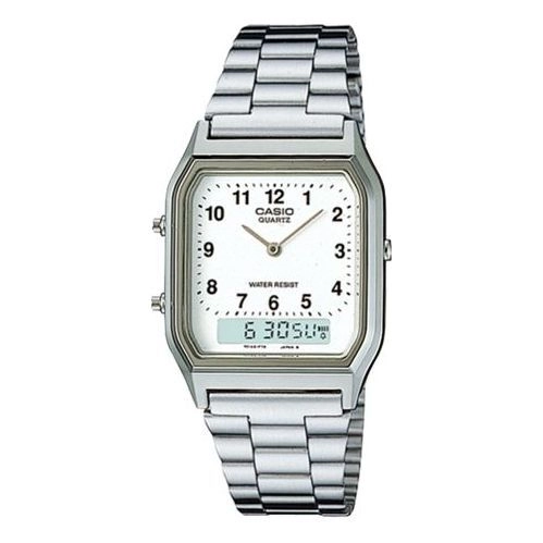 Casio Analog/digital Combo Watch - White