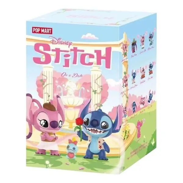POP MART Disney Stitch On A Date Figures Blind Box - Multi-color