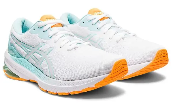 Asics Gt-1000 11 Low Top Sneakers - White/blue
