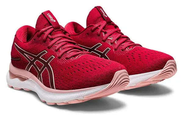 Asics Gel-nimbus 24 Running Shoes - Red