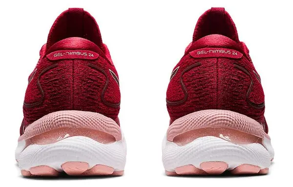 Asics Gel-nimbus 24 Running Shoes - Red