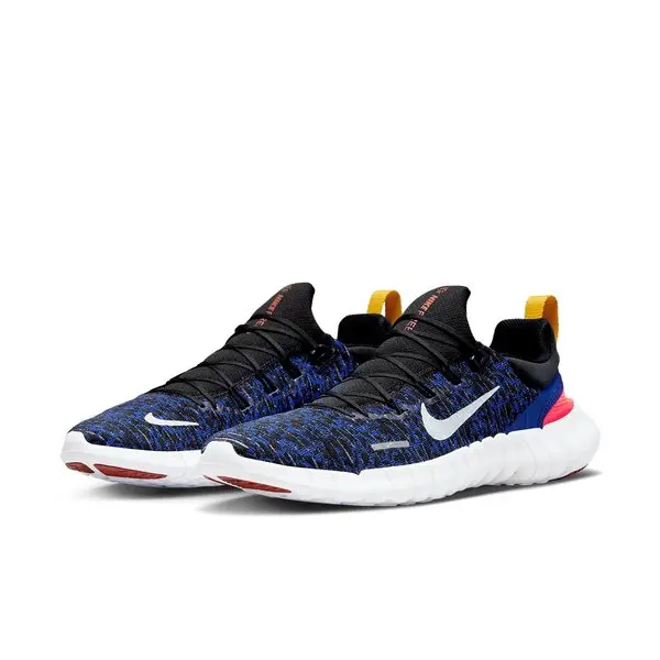 Nike Free Run 5.0 Athletic Sneakers - Blue/white