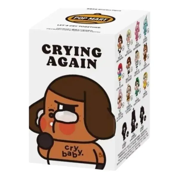POP MART Crybaby Crying Again Figures Sealed Case - Multi-color