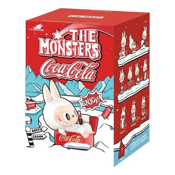 POP MART X Coca-cola The Monsters Labubu Figure Sealed Case - Multi-color