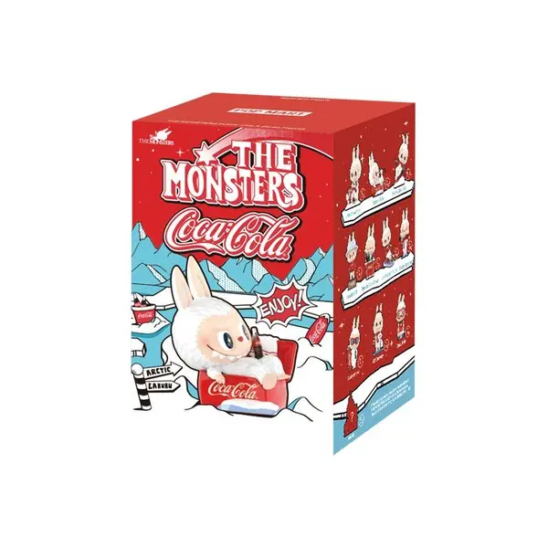 POP MART X Coca-cola The Monsters Labubu Figure Sealed Case - Multi-color