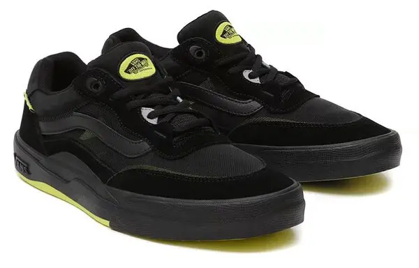 VANS Skate Shoes - Black/yellow