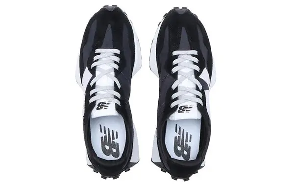 NEW BALANCE 327 Low Top Sneakers - Black/white