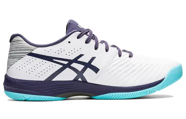 Asics Solution Swift Ff Tennis Sneakers - White/blue