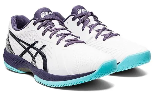 Asics Solution Swift Ff Tennis Sneakers - White/blue