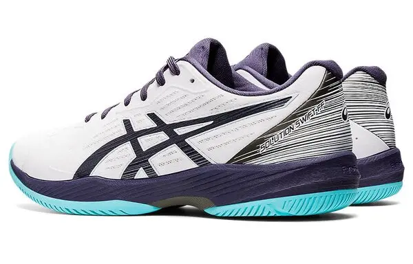 Asics Solution Swift Ff Tennis Sneakers - White/blue