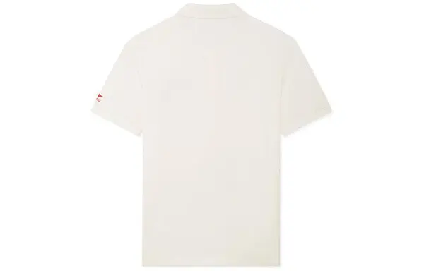 LI-NING Lifestyle Polo Tee 'white Red