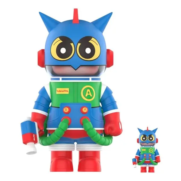 POP MART Mega Space Molly Crayon Shinchan Action Kament Set - Multi-color