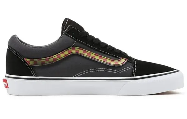 VANS Old Skool Lenticular Sidestripe Sneakers - Black/white