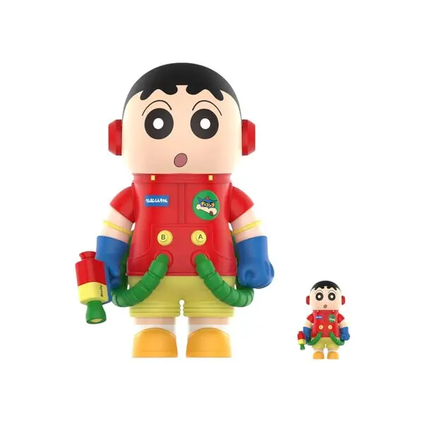 POP MART Mega Space Molly Crayon Shinchan Blind Box 100% & 400% Set