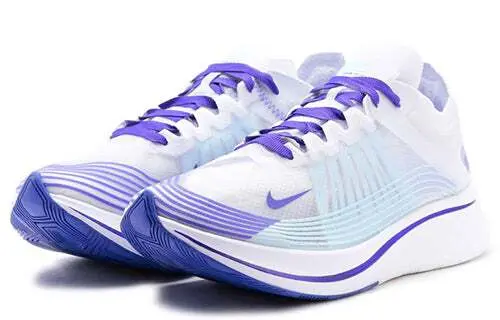 Nike Zoom Fly Sp 'royal' Running Shoes - White/royal