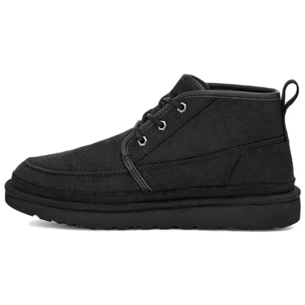 UGG Neumel Moc Leather Boots - Black