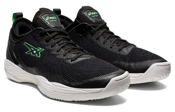 Asics Glide Nova Ff 2 Low Top Sneakers - Black/green