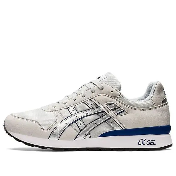 Asics Lightweight Breathable Athletic Sneakers - White/silver