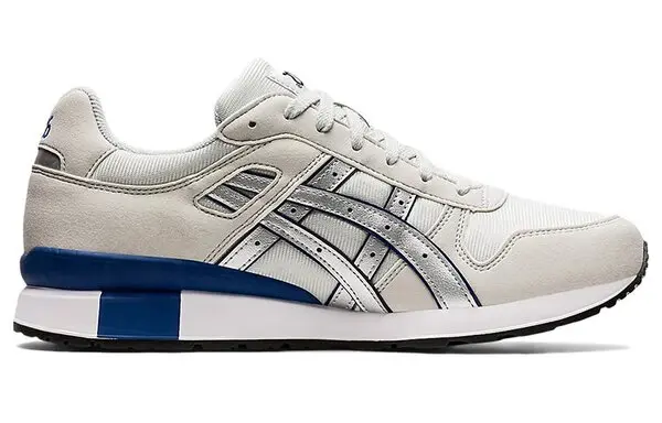 Asics Lightweight Breathable Athletic Sneakers - White/silver