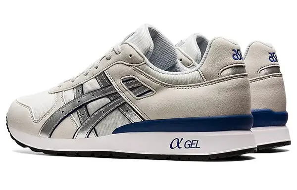 Asics Lightweight Breathable Athletic Sneakers - White/silver