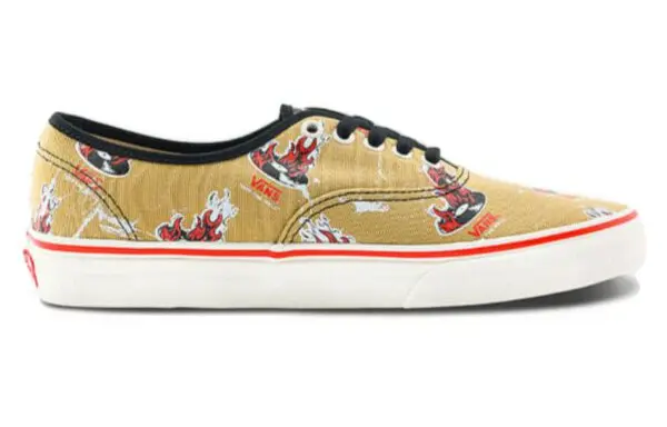 VANS Authentic X Otw Nutts Casual Sneakers - Brown/red