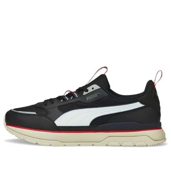 PUMA R78 Trek Low Top Sneakers - Black/white/red