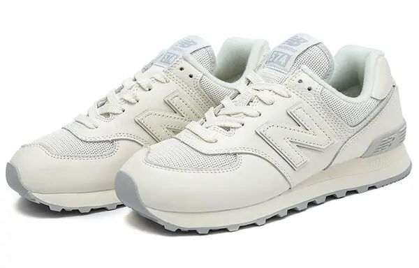 NEW BALANCE 574 Series Low Top Sneakers - Light Grey
