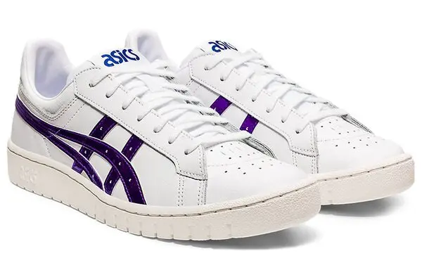 Asics Gel Ptg Lace Up Sneakers - White/purple