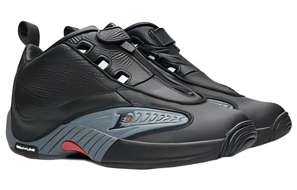 REEBOK Answer Iv Mid Top Sneakers - Black