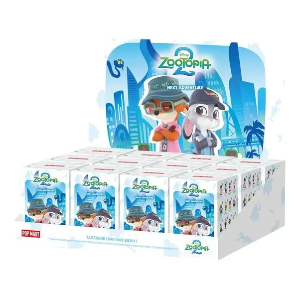 POP MART Disney Zootopia Next Adventure Blind Box Case - Multi-color