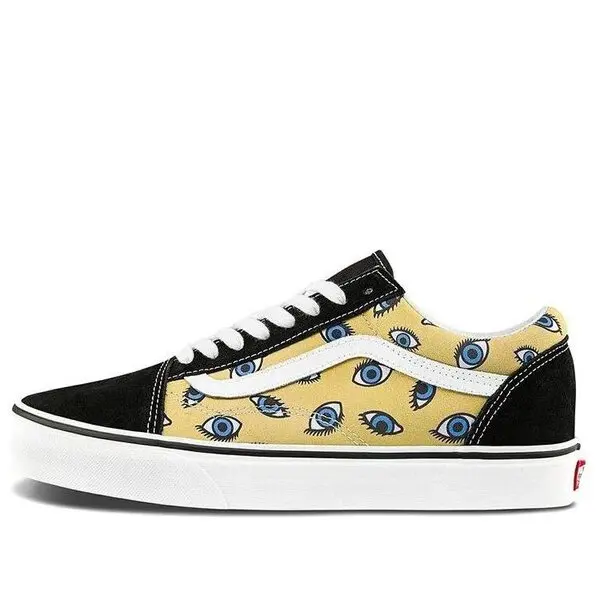 VANS Old Skool "looking Glass" Low Top Sneakers - Black/yellow