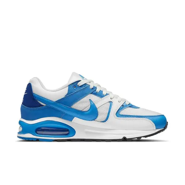 Nike Max Command Sneakers - White/blue