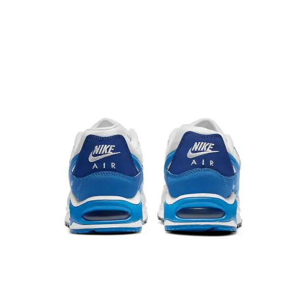Nike Max Command Sneakers - White/blue