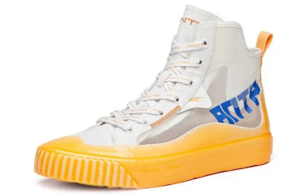 ANTA Canvas High-top Sneakers